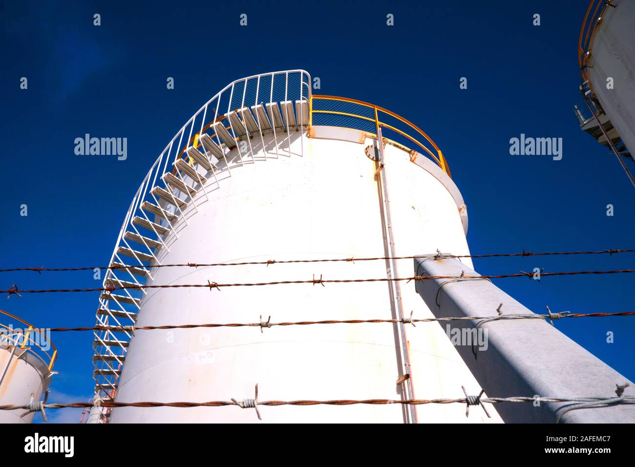 The 'Tank Farm', Wynyard Point industrial storage area on Auckland's ...