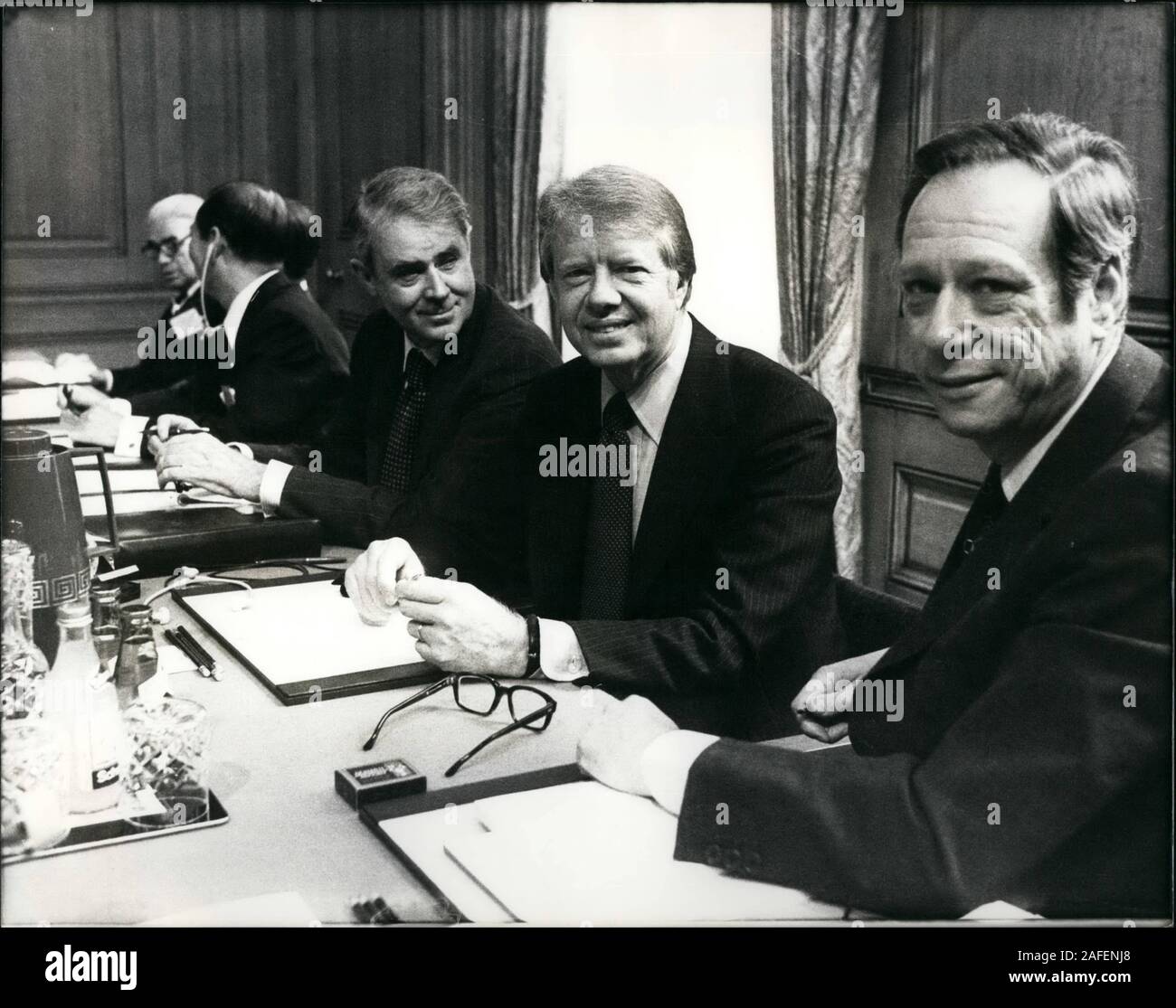 May 7, 1977 - London, England, United Kingdom - Leaders from the seven ...