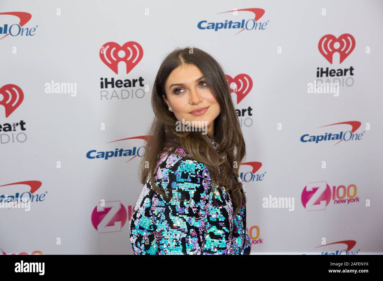 Elle Winter arrives at iHeartRadio's Z100 Jingle Ball 2019 at Madison ...