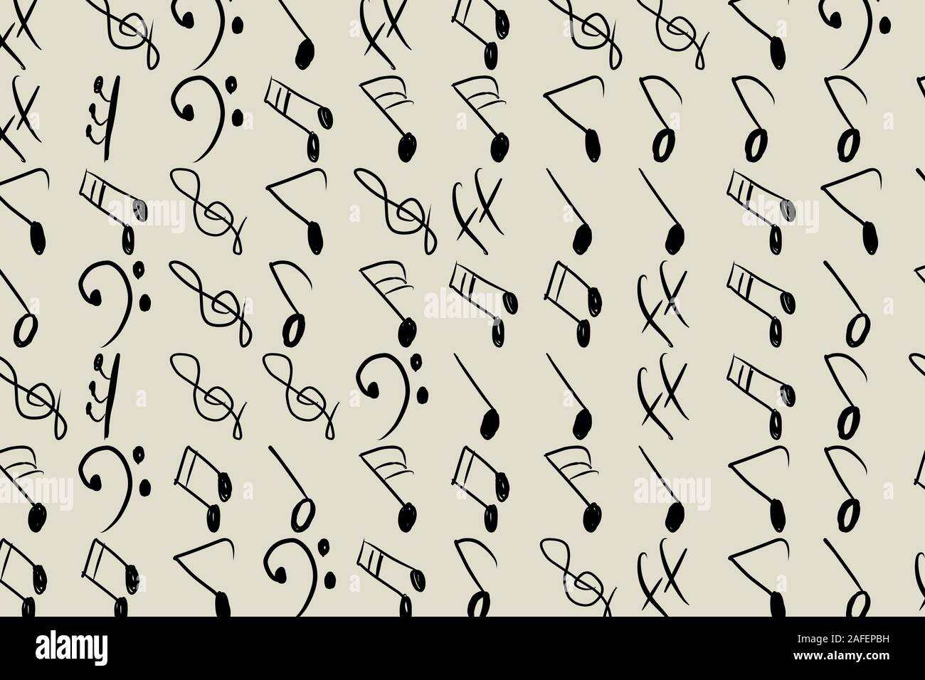 Abstract musical note illustrations background,tone chromatic scale ...