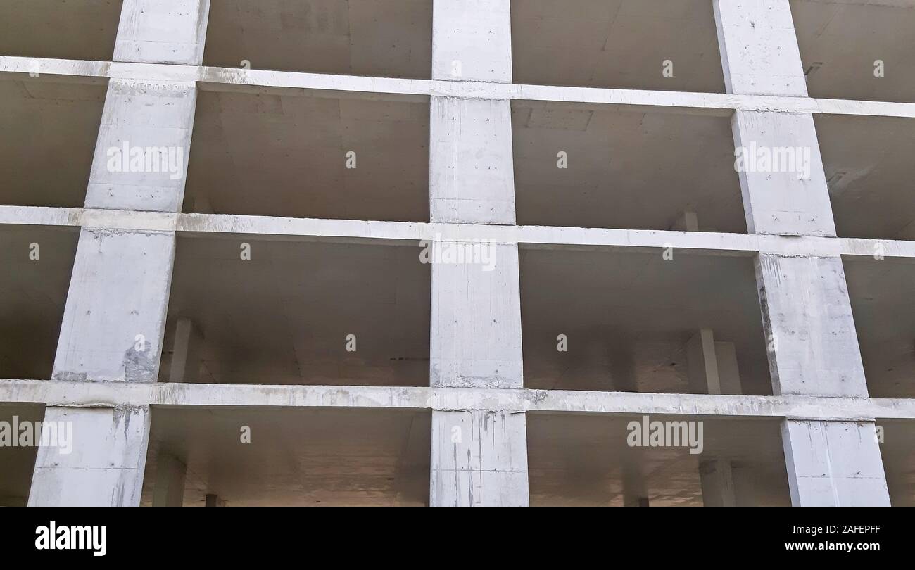 Building under construction built floors close up Stock Photo - Alamy