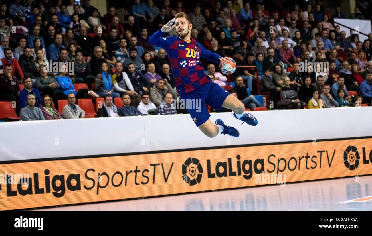 Valladolid, Spain. 15th December, 2019. Aleix Gomez (FC barcelona ...