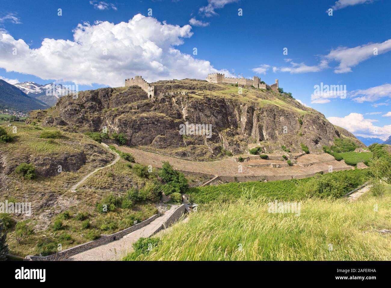Tourbillon castle hi-res stock photography and images - Alamy