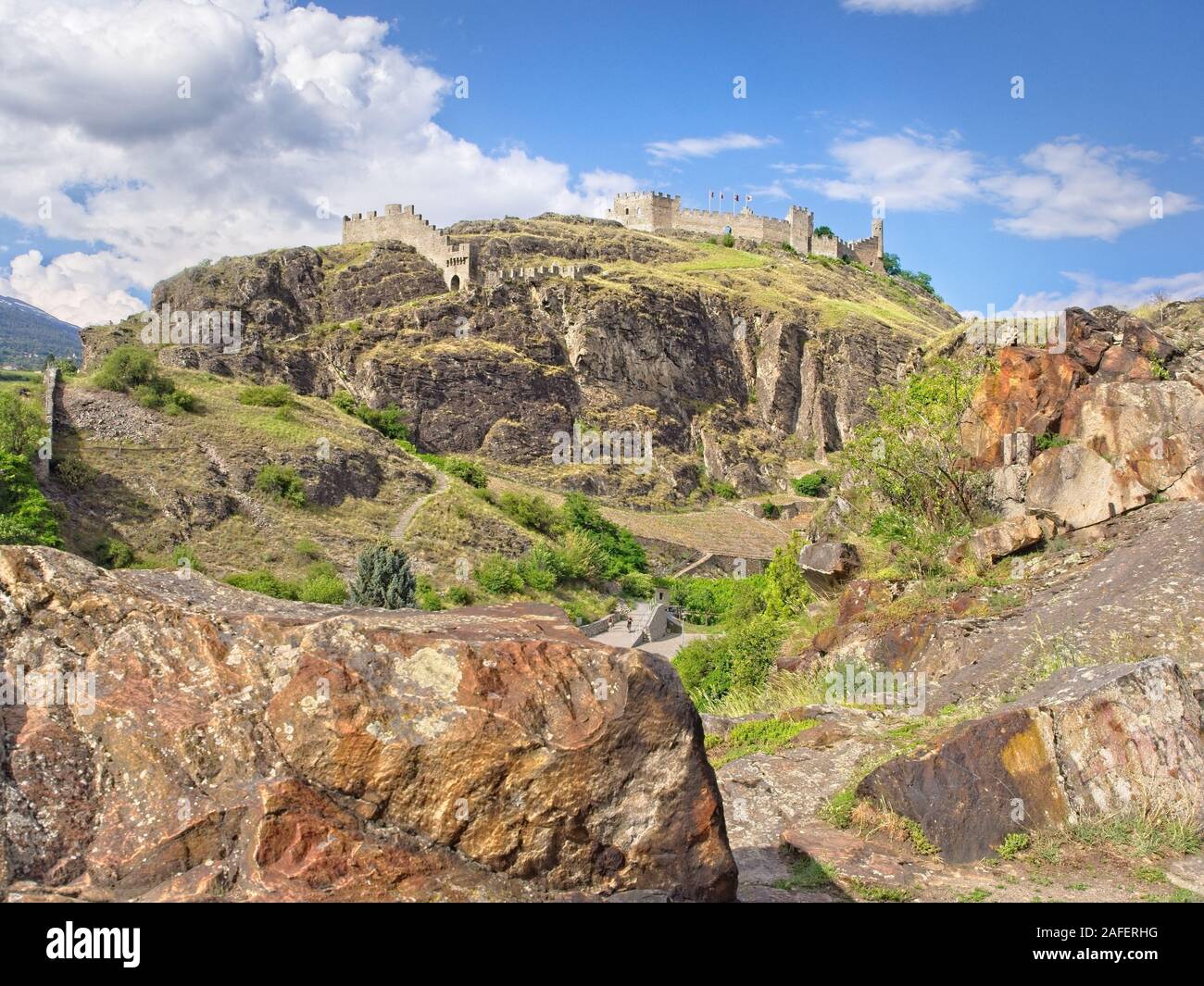 Sion castle hi-res stock photography and images - Alamy