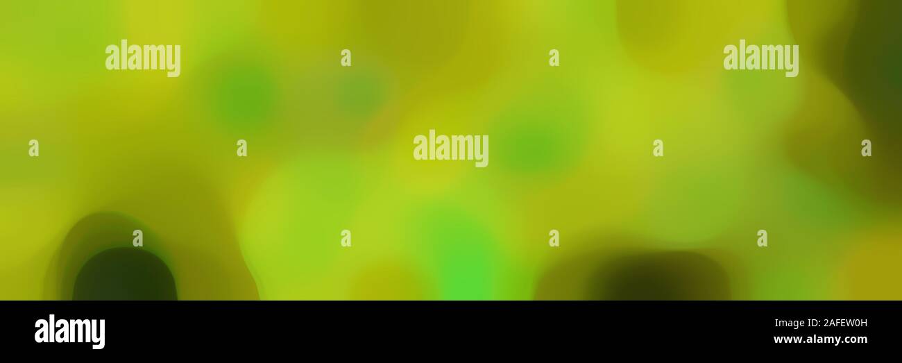 soft blurred horizontal background bokeh graphic with yellow green ...