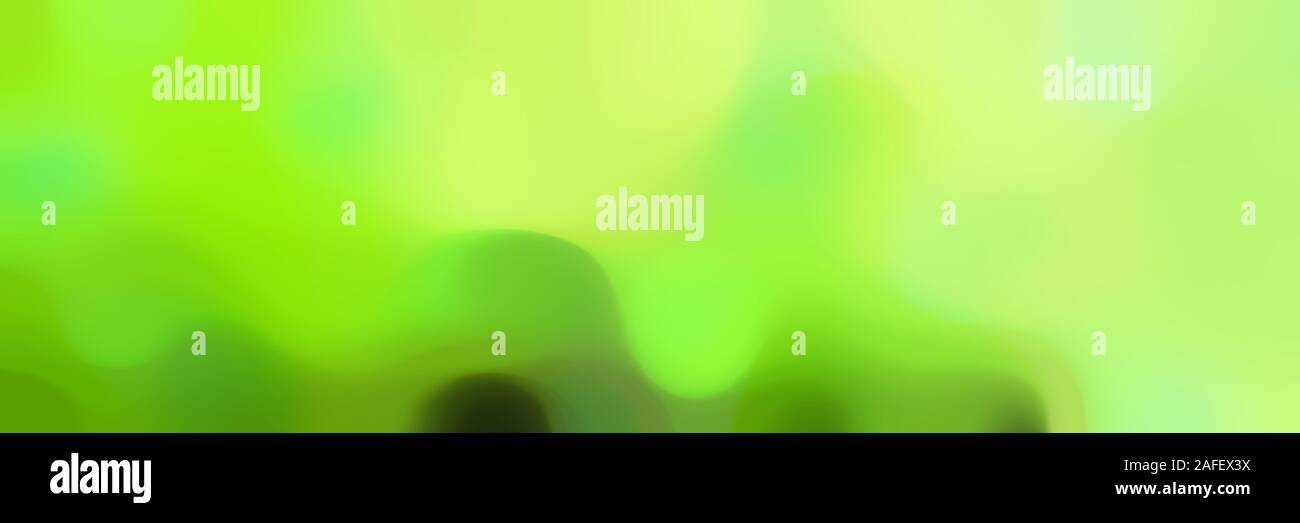 soft unfocused horizontal background graphic with green yellow ...