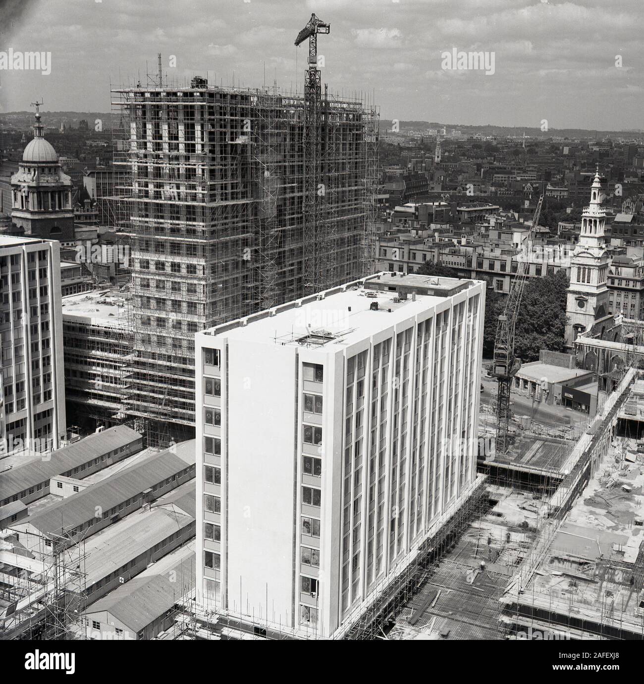 60s office blocks hi-res stock photography and images - Alamy