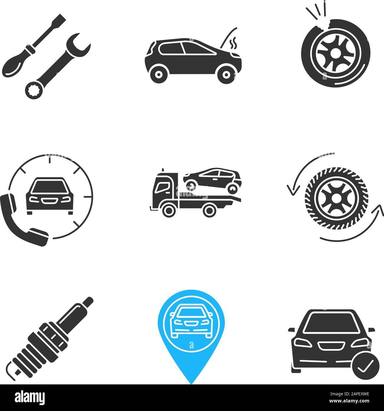 Roadside total Stock Vector Images - Alamy