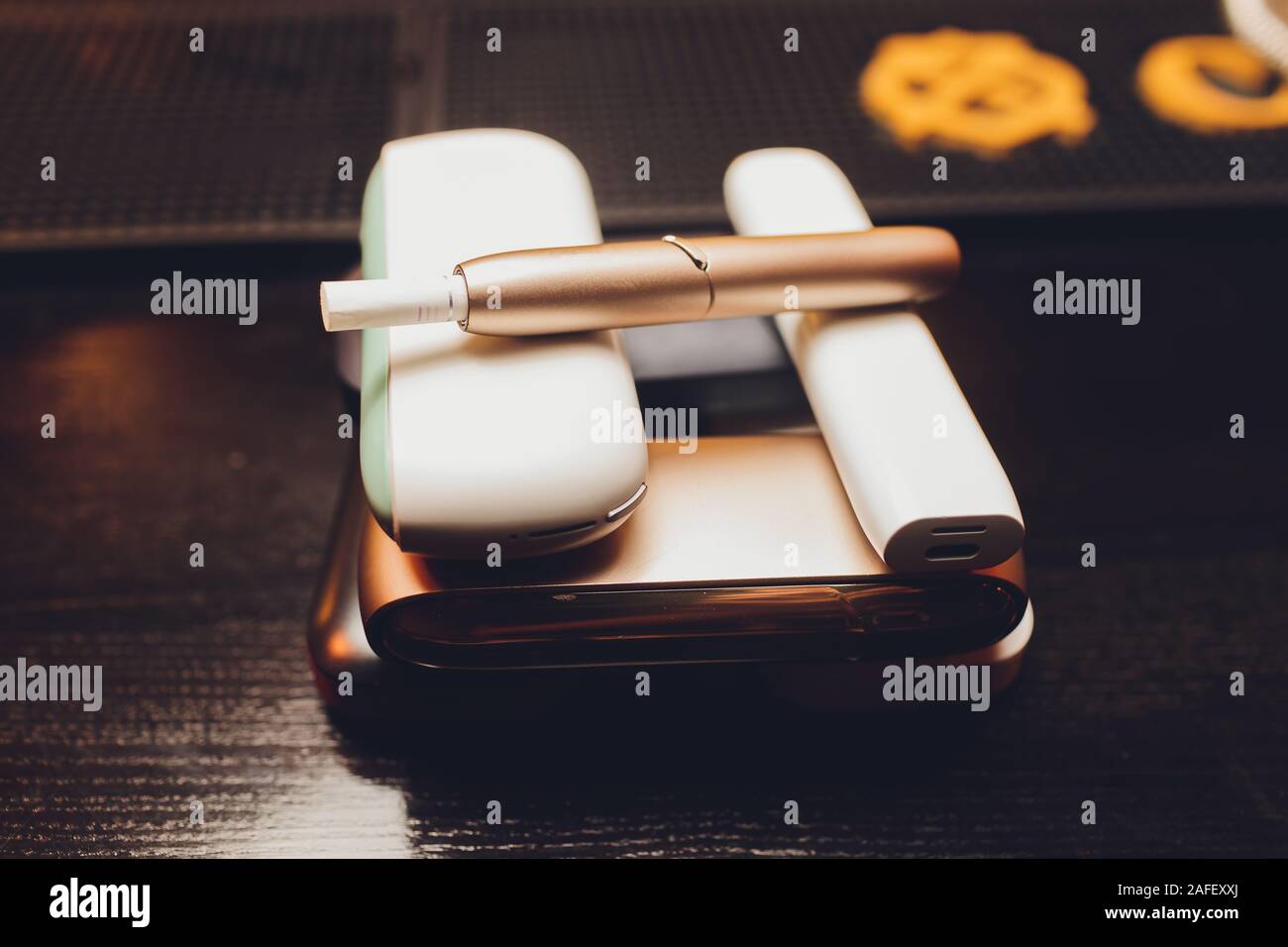 smoking modern hybrid cigarette device heat-not-burn tobacco product ...