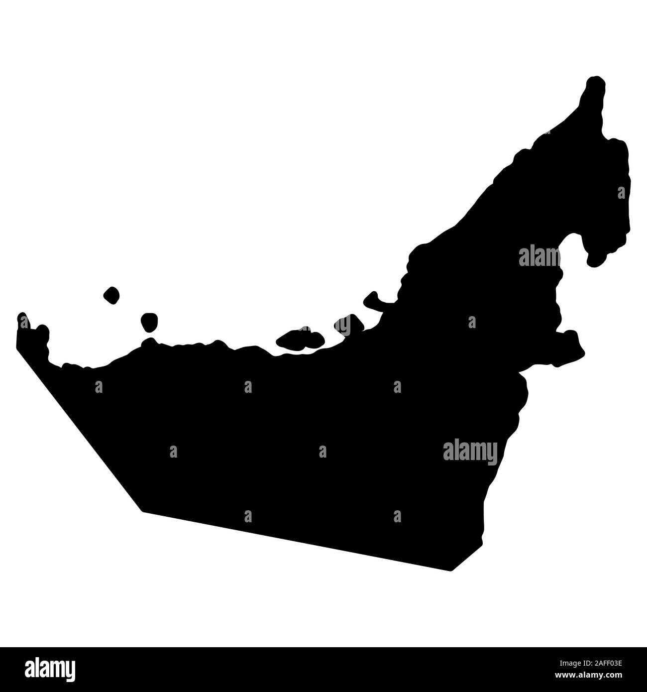 Uae map Black and White Stock Photos & Images - Alamy