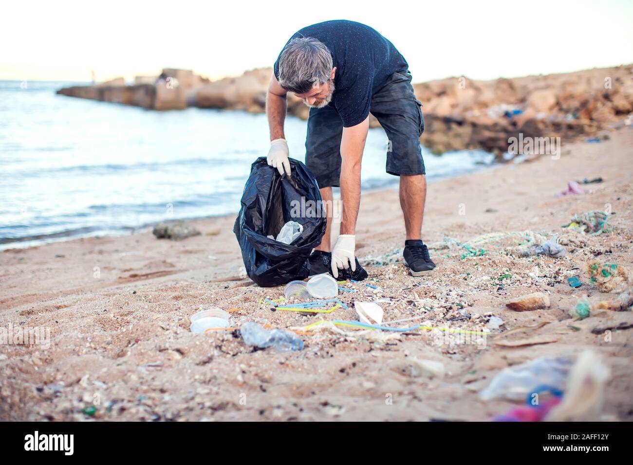 Throwing Garbage In The Water