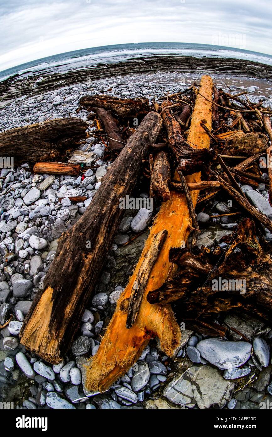 Plage des Viviers basques, Basques Fish Ponds Beach, Urugne, Pyrénées ...