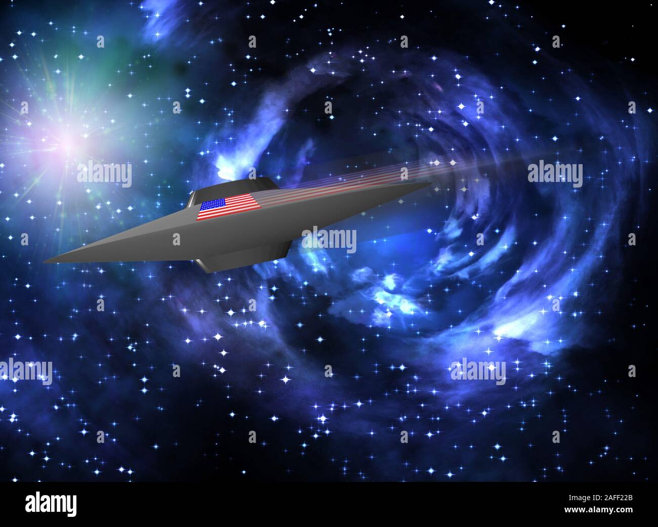 Hyper spaceship hi-res stock photography and images - Alamy