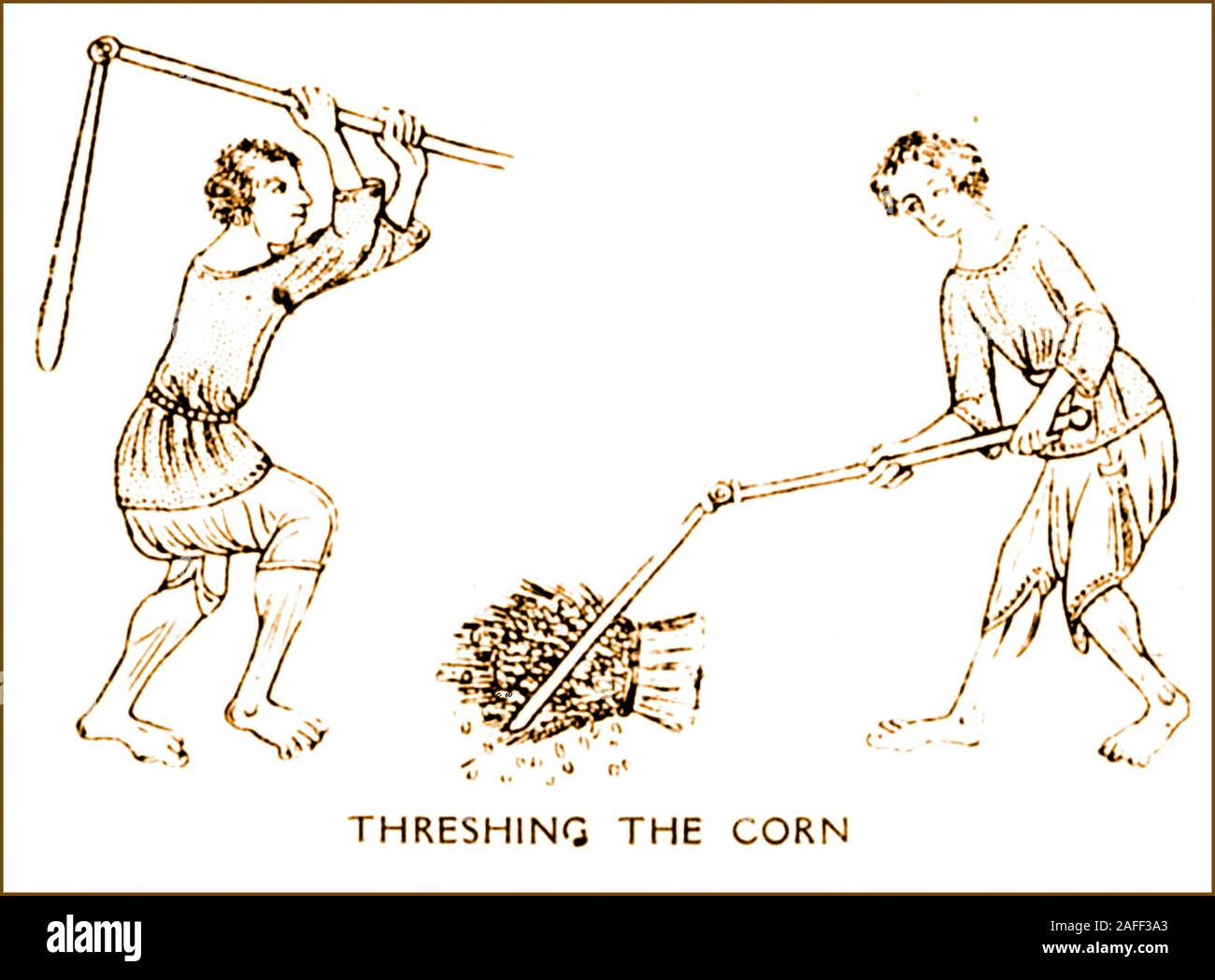 Threshing Clipart Of Children
