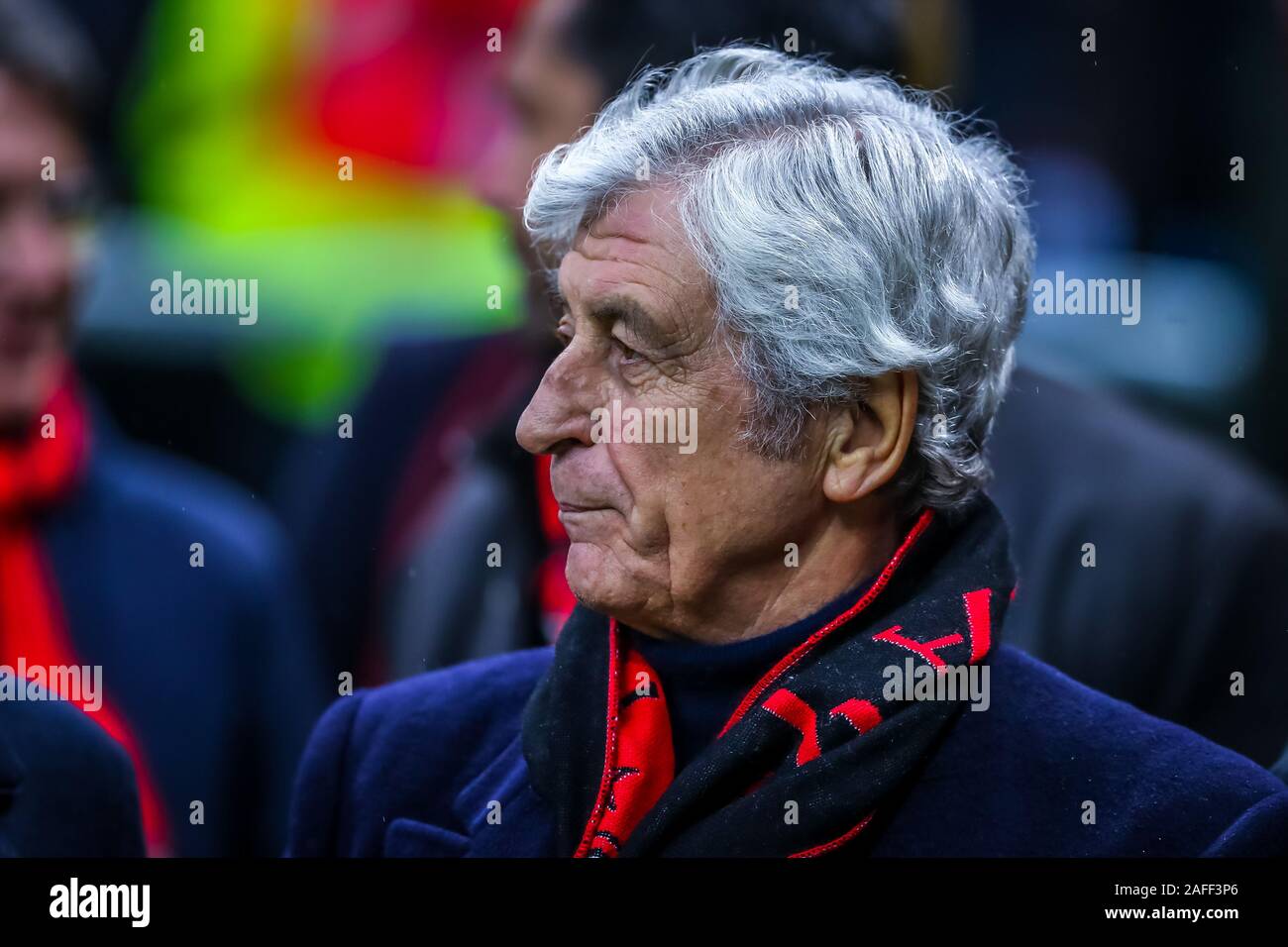 Gianni rivera celebrazione 120 anni ac milan hi-res stock photography ...