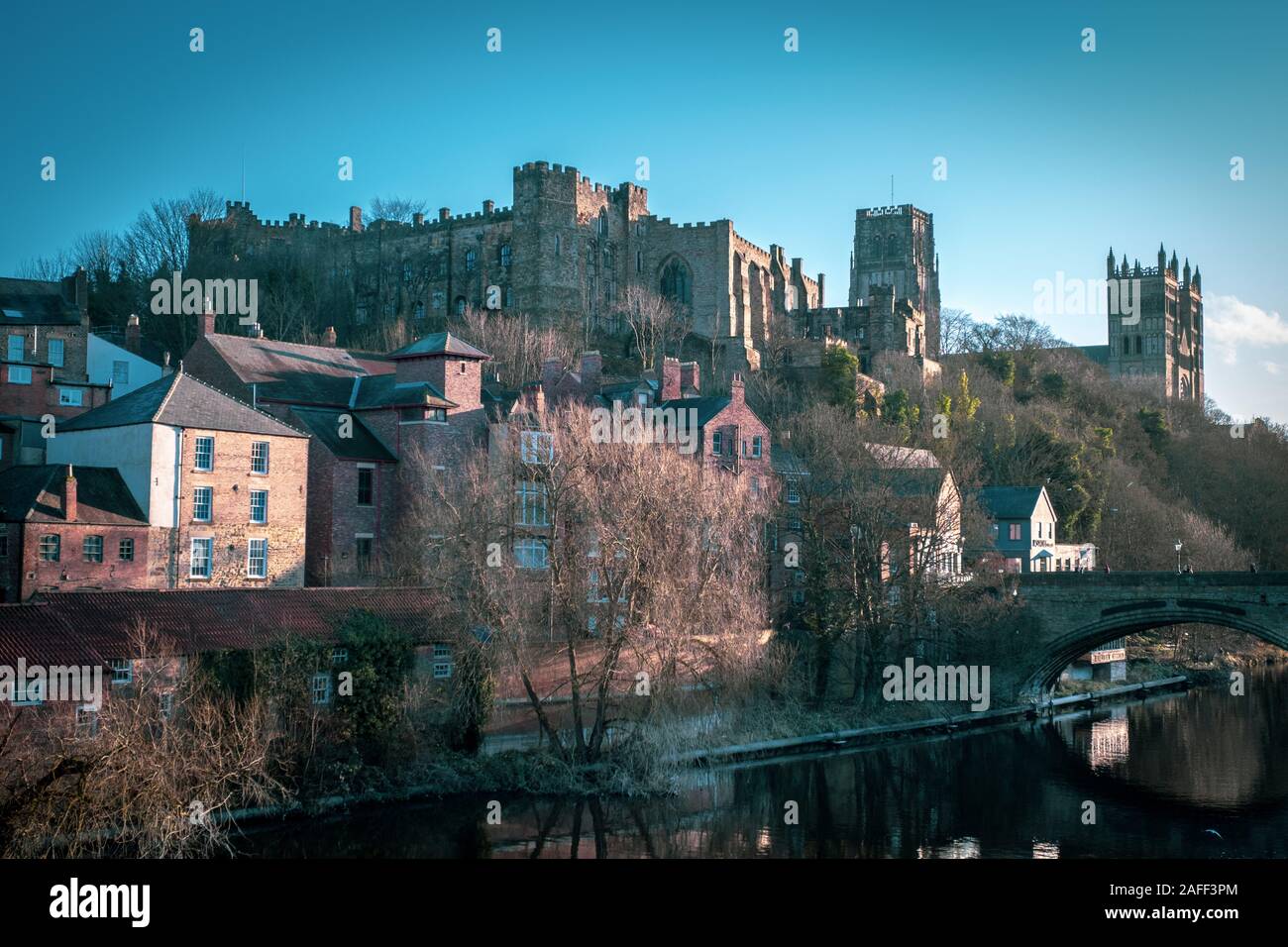 Durham Castle and Durham Cathedral, England Stock Photo - Alamy