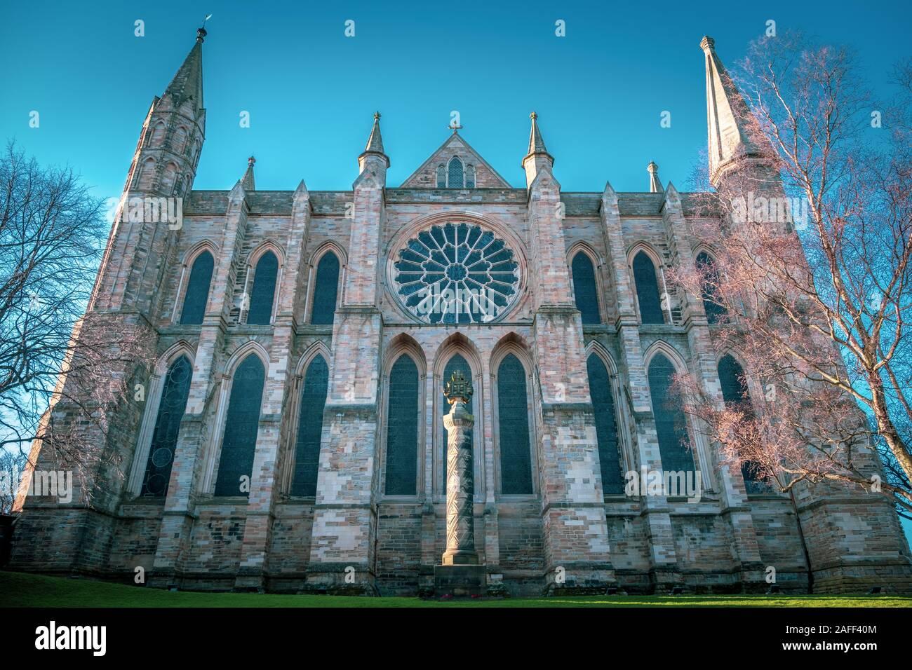 Durham Cathedral East Window, County Durham, England Stock Photo - Alamy