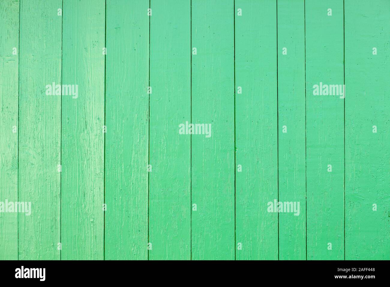 green wooden wall. natural green wood background Stock Photo - Alamy