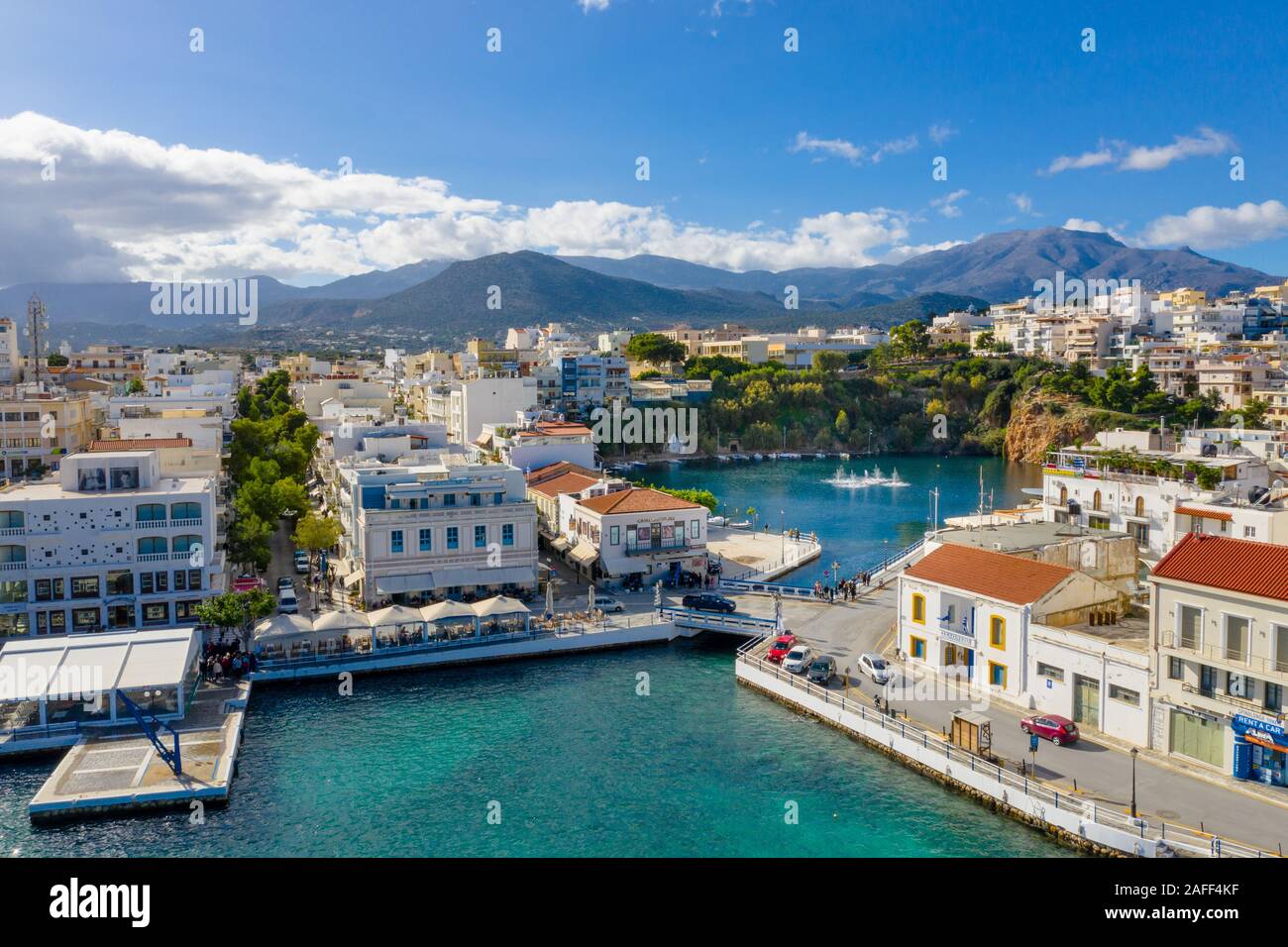 Agios nikolaos crete hi-res stock photography and images - Alamy