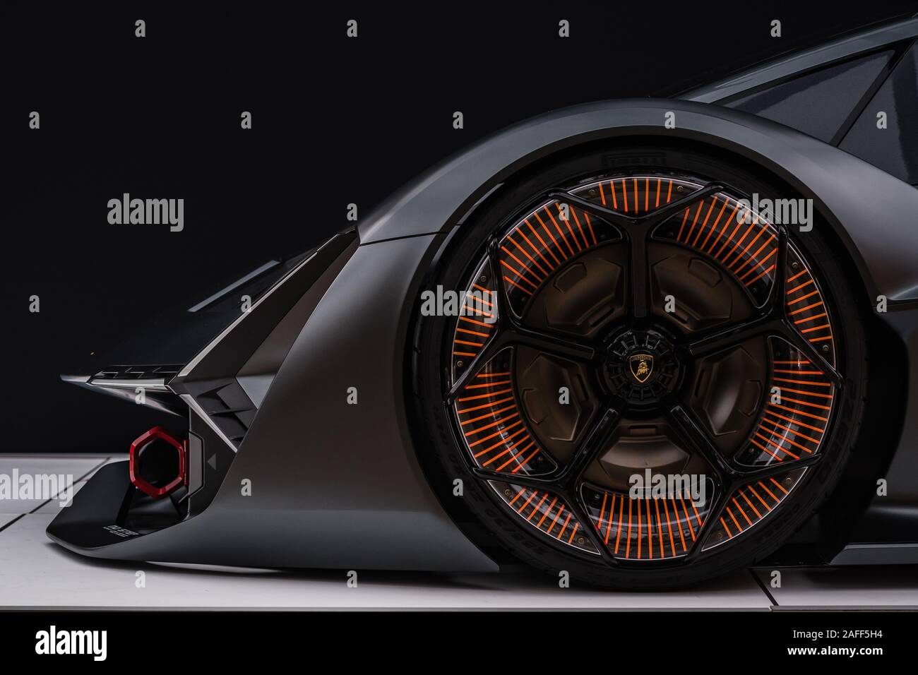 Lamborghini Terzo Millennio Stock Photo - Alamy