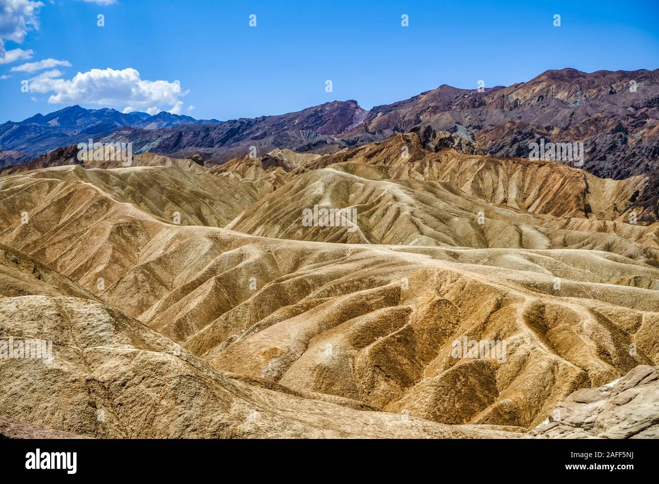 Colorful hills in Death Valley, USA Stock Photo - Alamy
