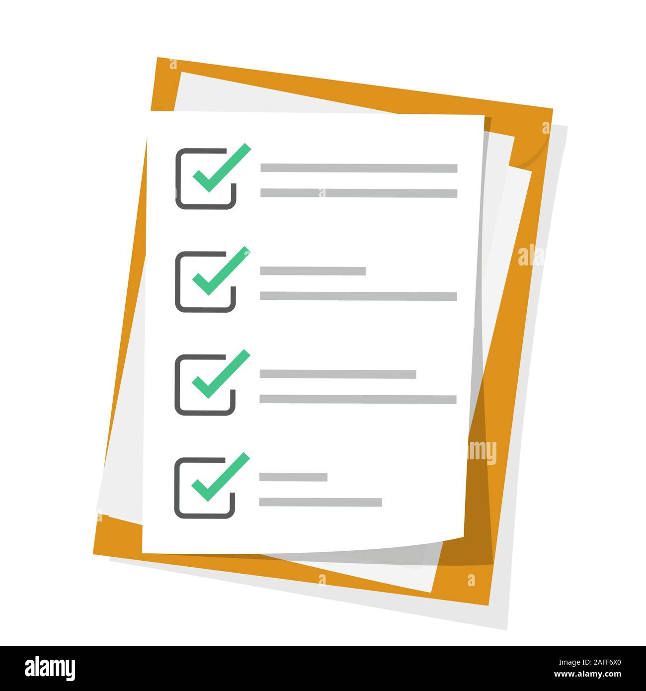 Checklist, complete tasks, to-do list, survey, exam concepts. Premium ...