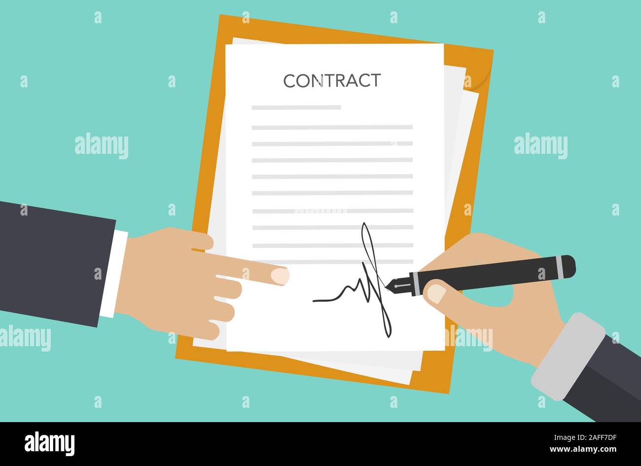 Hand signs Stock Vector Images - Alamy