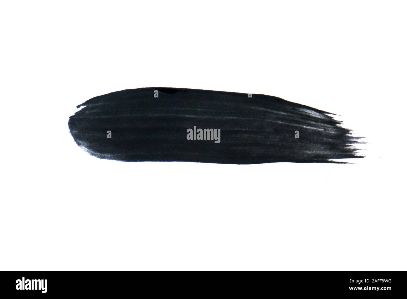 A smear, a line made with a brush. Handmade brush Stock Photo - Alamy