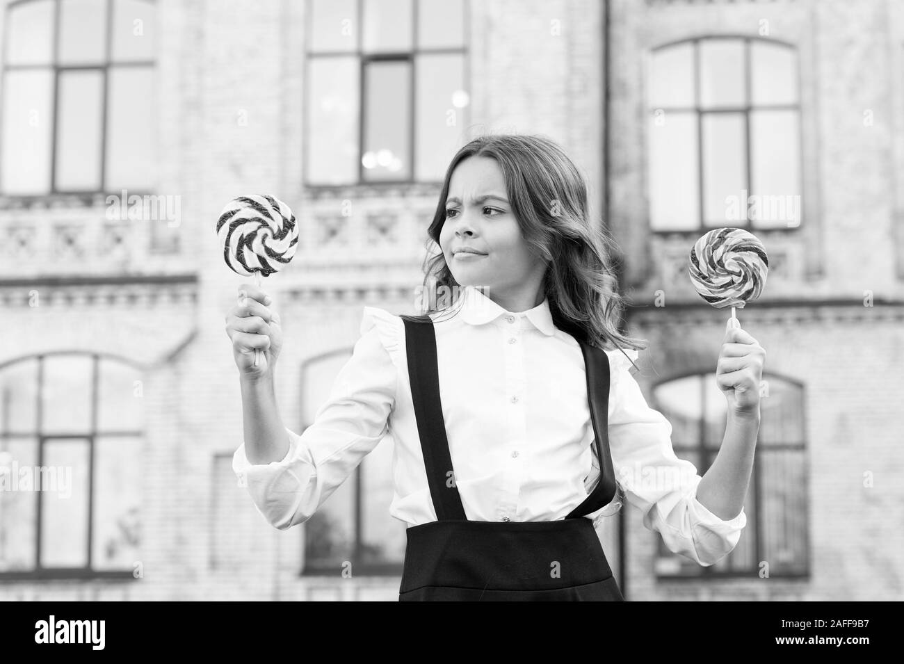 Sweets lollipops candy Black and White Stock Photos & Images - Alamy
