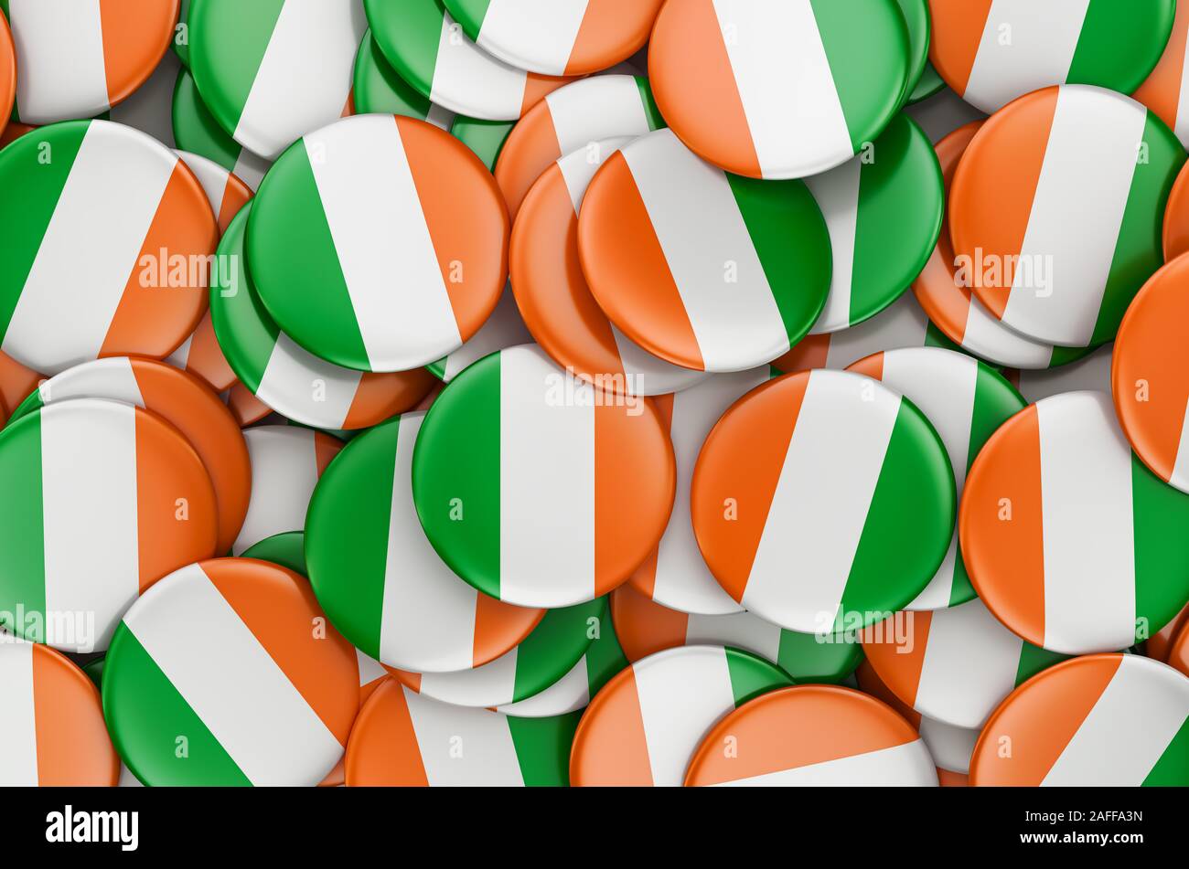 Ireland badges hi-res stock photography and images - Alamy