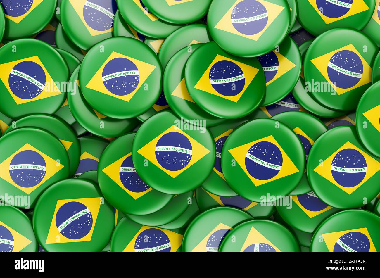 Brazil badge hi-res stock photography and images - Alamy