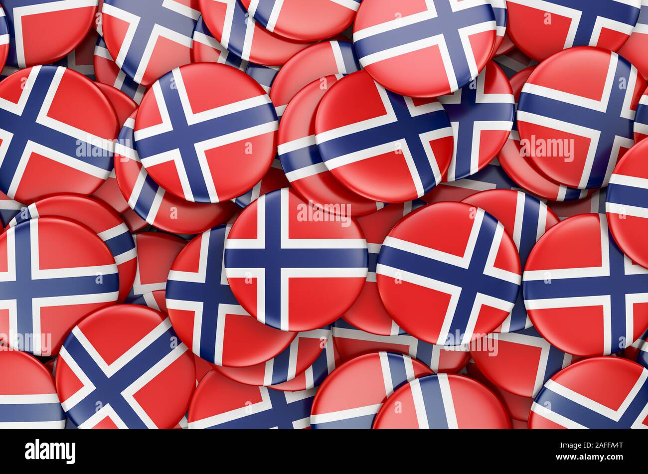 Norway round flag flag hi-res stock photography and images - Alamy
