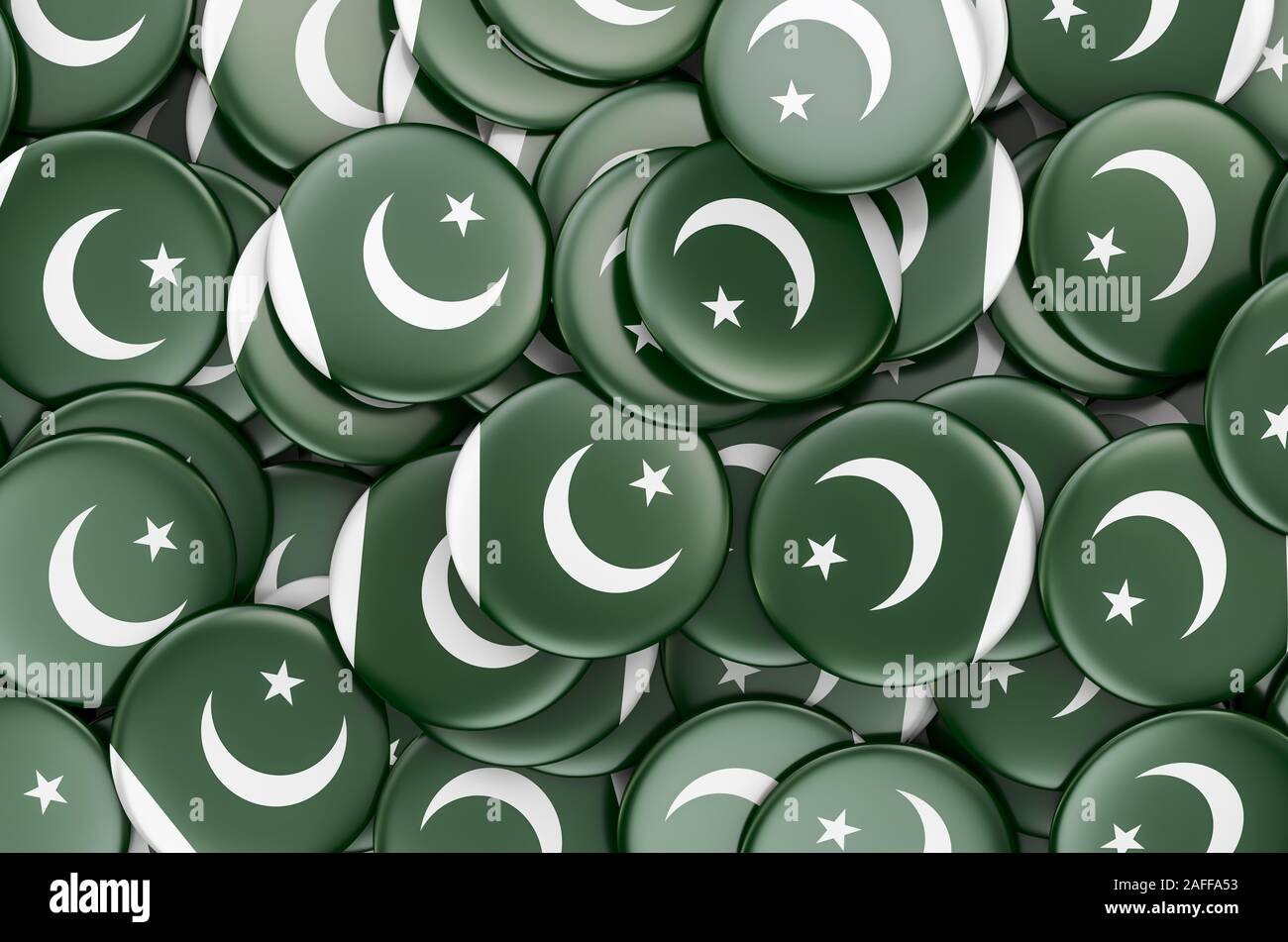 Pakistan flag badge hi-res stock photography and images - Alamy