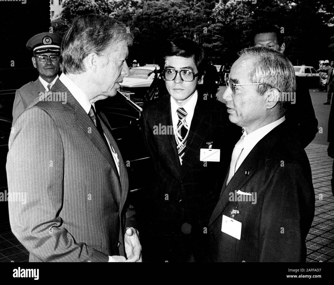 Emperor hirohito state visit hi-res stock photography and images - Alamy