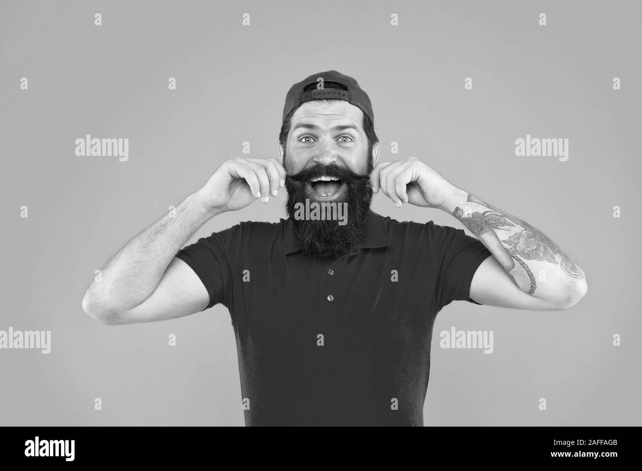 Twist moustache hi-res stock photography and images - Alamy