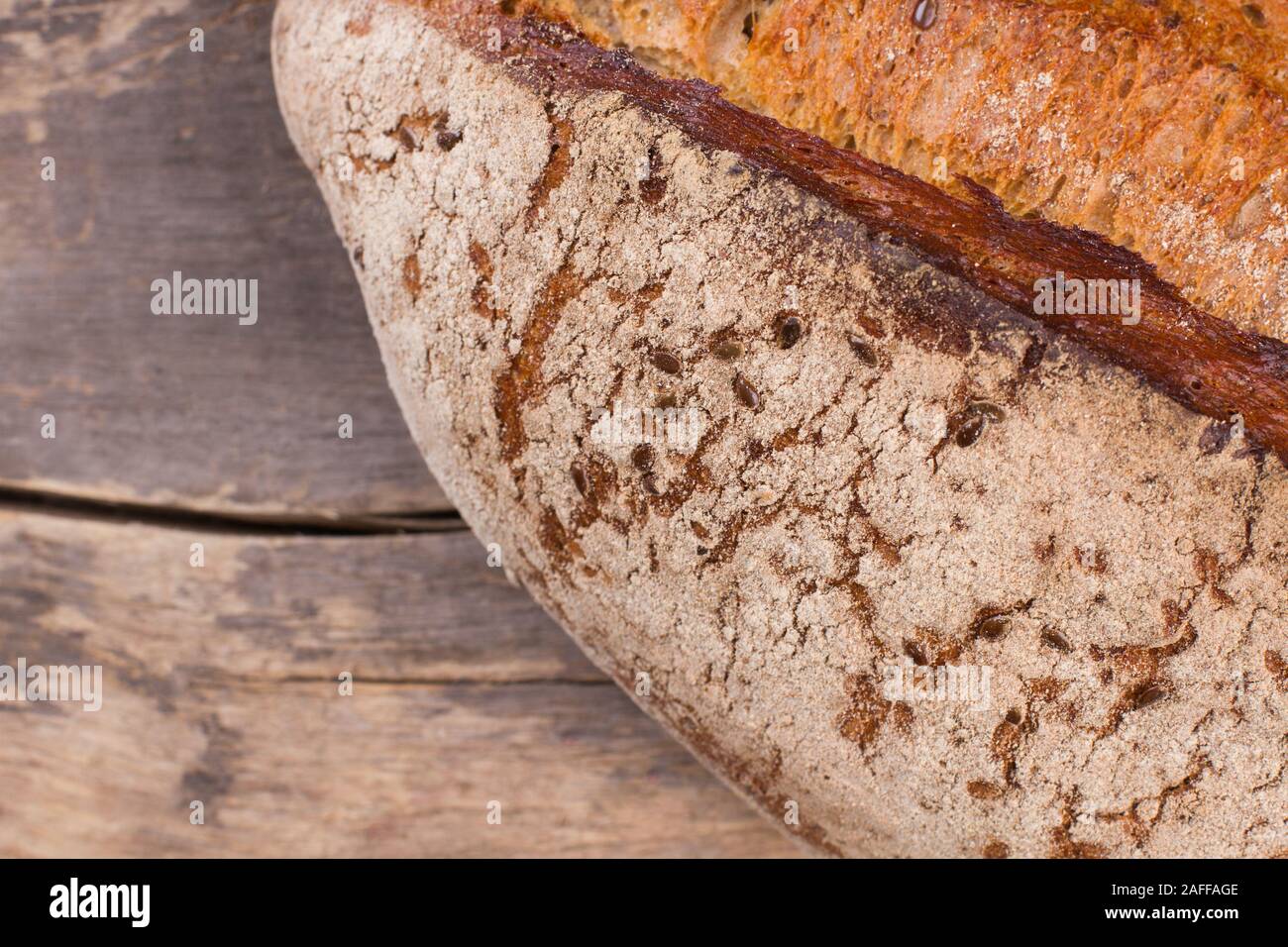 Whole loaf of healthy homemade bread Stock Photo - Alamy