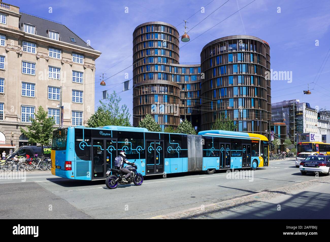 Public transport in Copenhagen, Denmark Stock Photo - Alamy