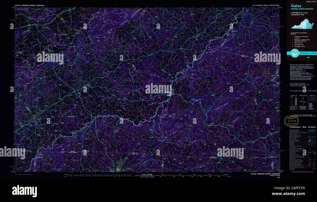 Galax map hi-res stock photography and images - Alamy