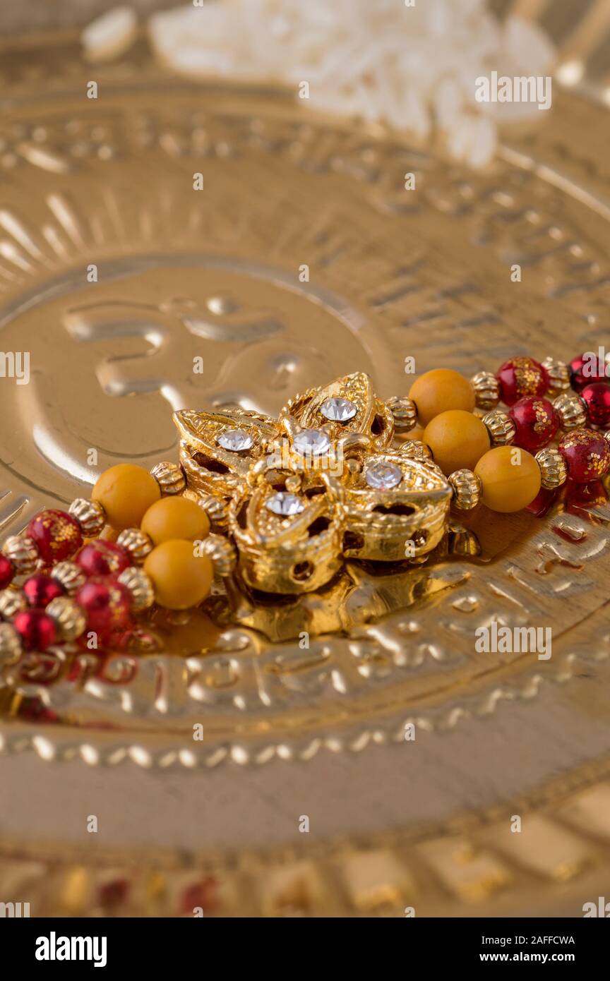 Rakhi or Rakshabandhan- an Indian Traditional Festival. Traditional ...