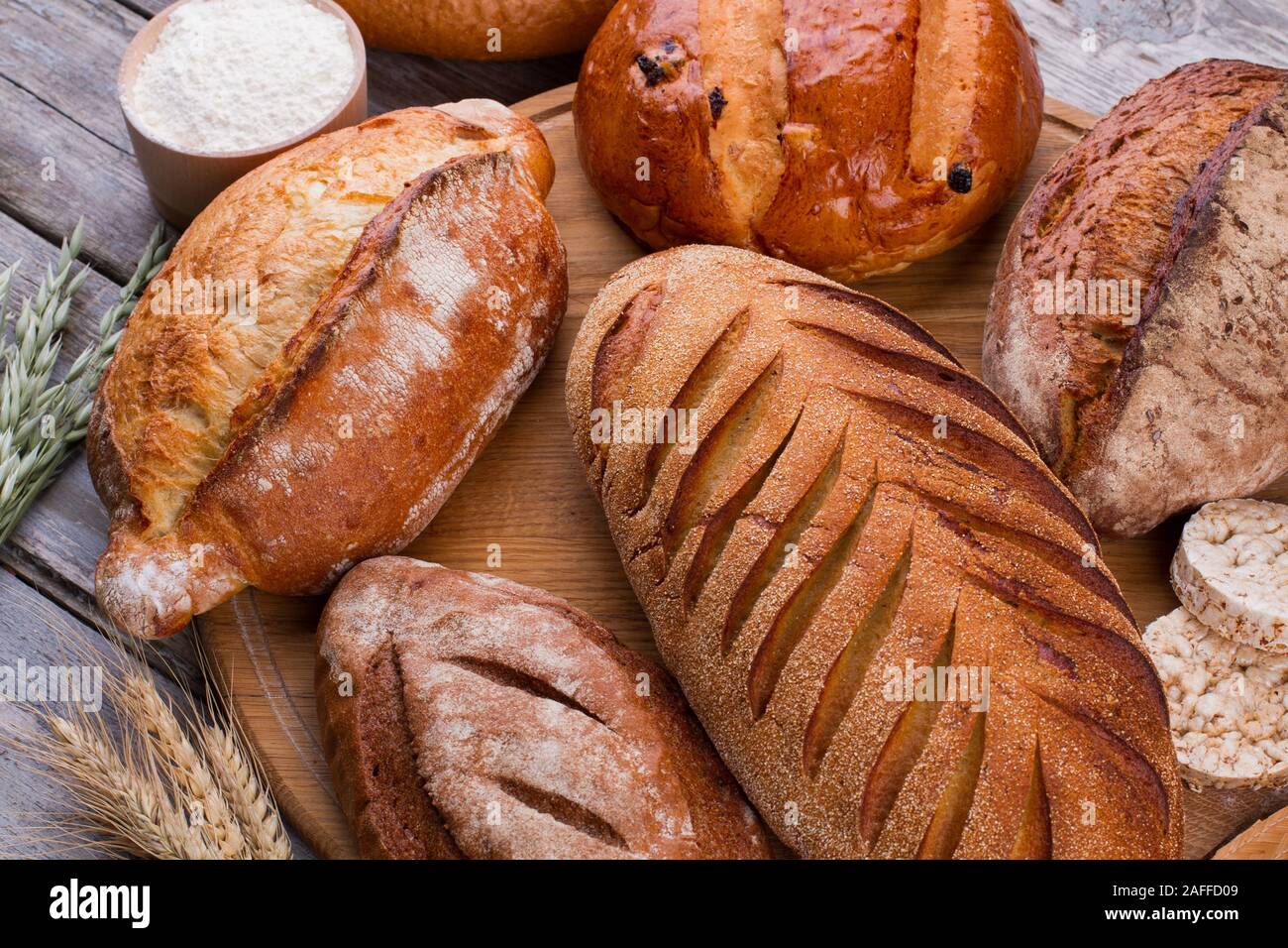 Fresh crispy baguette various hi-res stock photography and images - Alamy