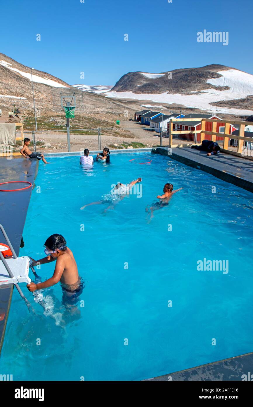 Arctic town in greenland hi-res stock photography and images - Alamy