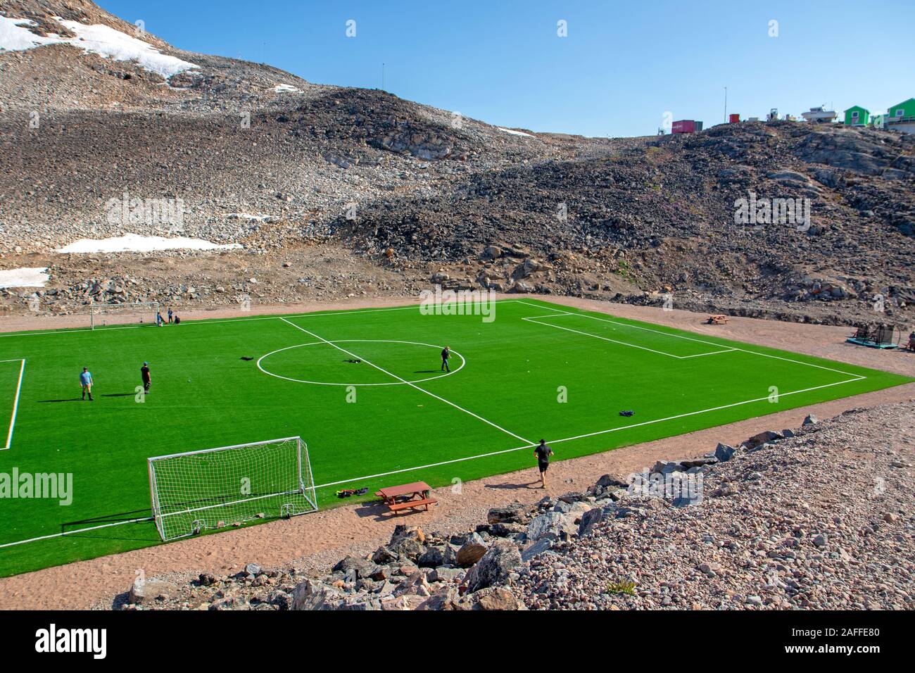 Soccer in greenland hi-res stock photography and images - Alamy
