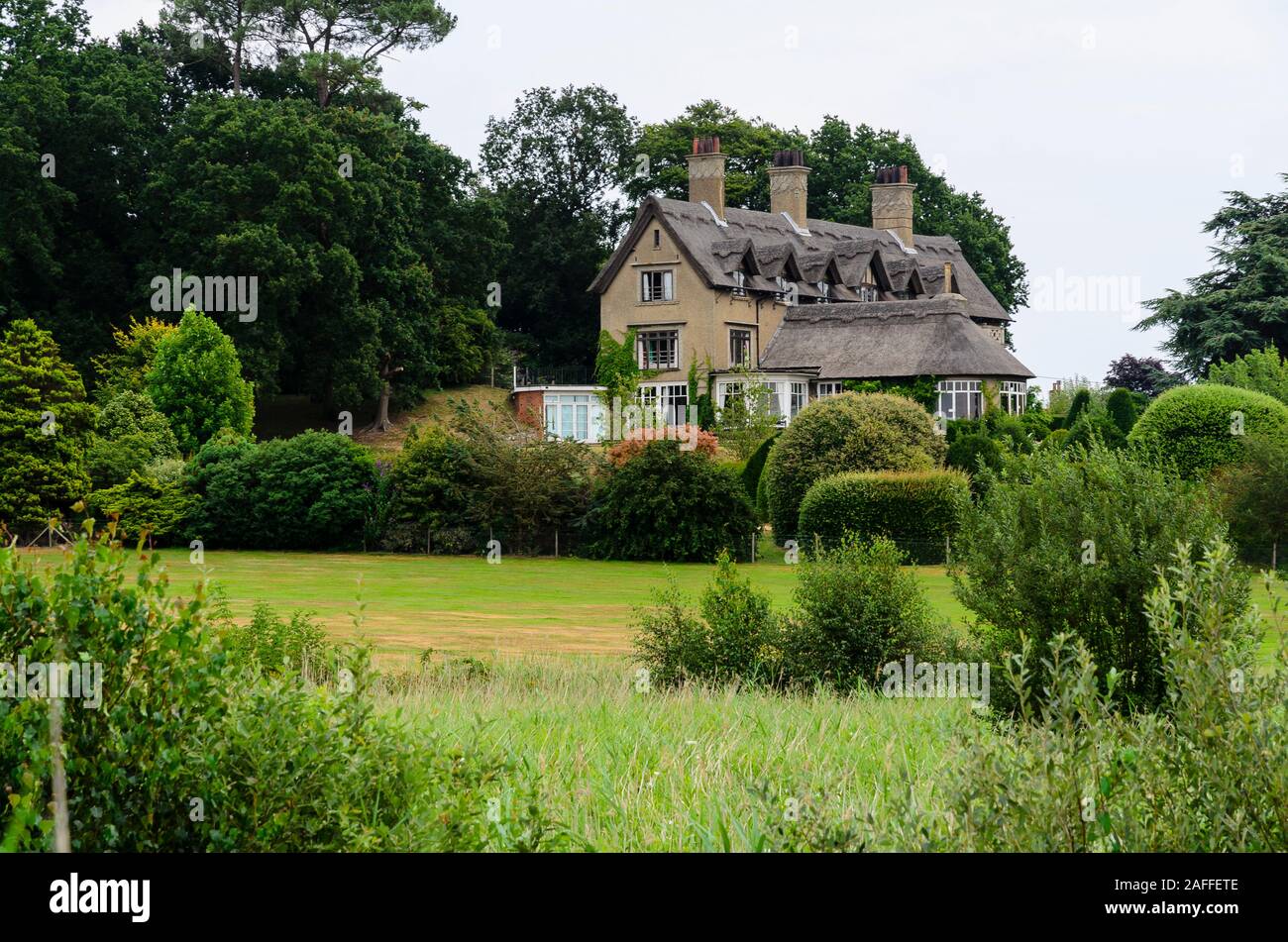 The How Hill House Trust and River Ant on the Norfolk Broads, Ludlum ...
