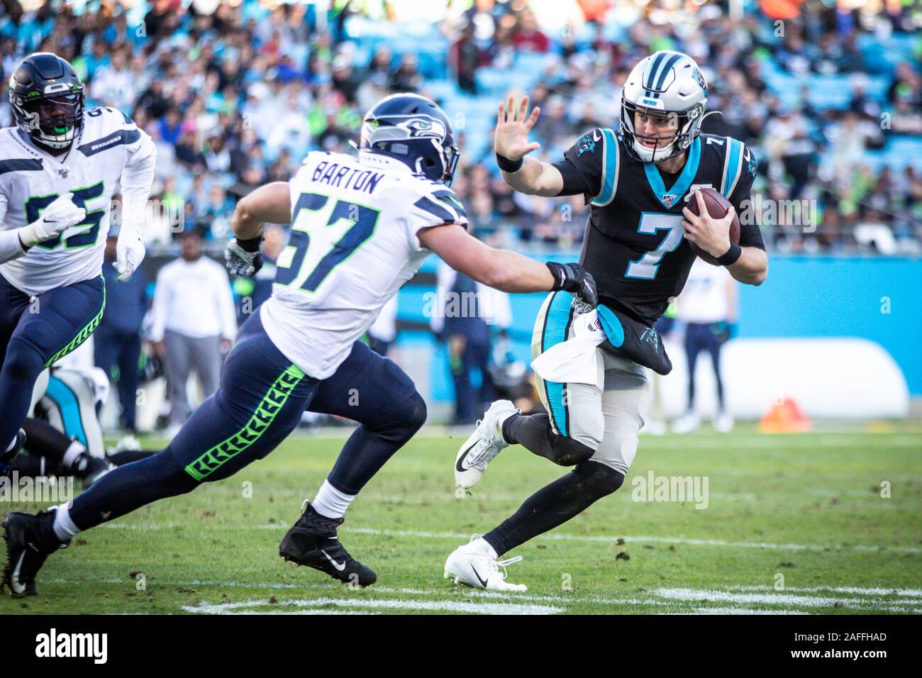 Charlotte, North Carolina, USA. 15th Dec, 2019. Carolina Panthers ...