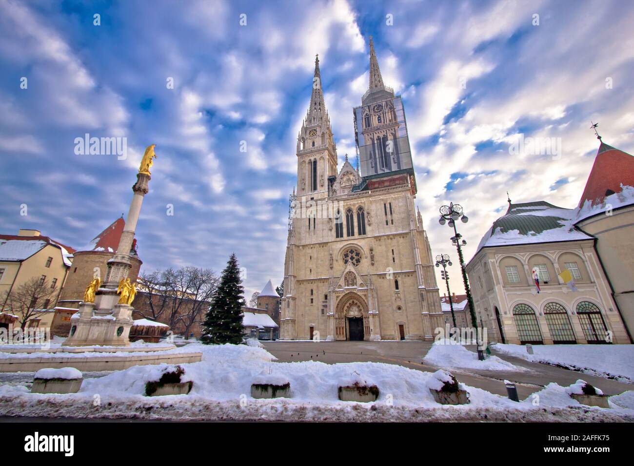 Zagreb architecture hi-res stock photography and images - Alamy
