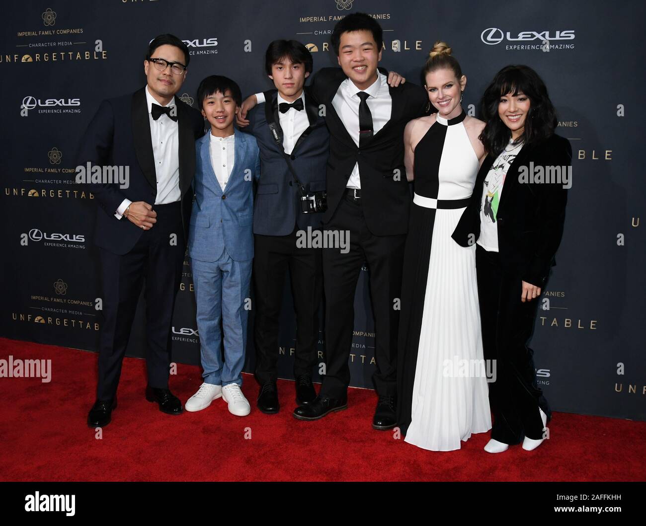 14 December 2019 - Beverly Hills, California - Randall Park, Ian Chen ...