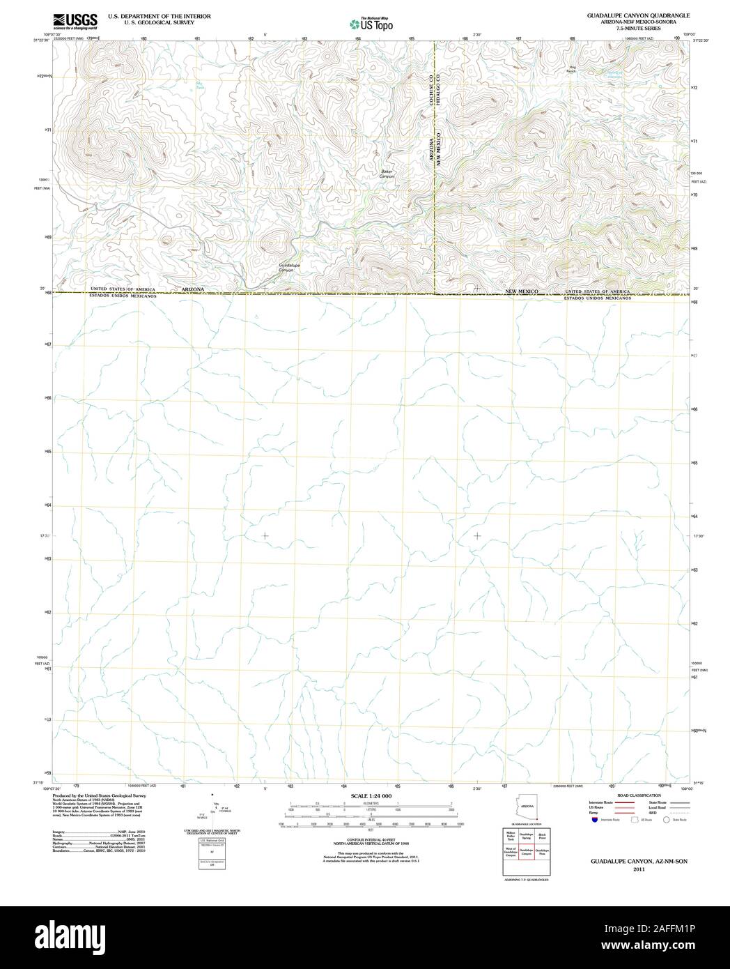 Map of guadalupe Cut Out Stock Images & Pictures - Alamy