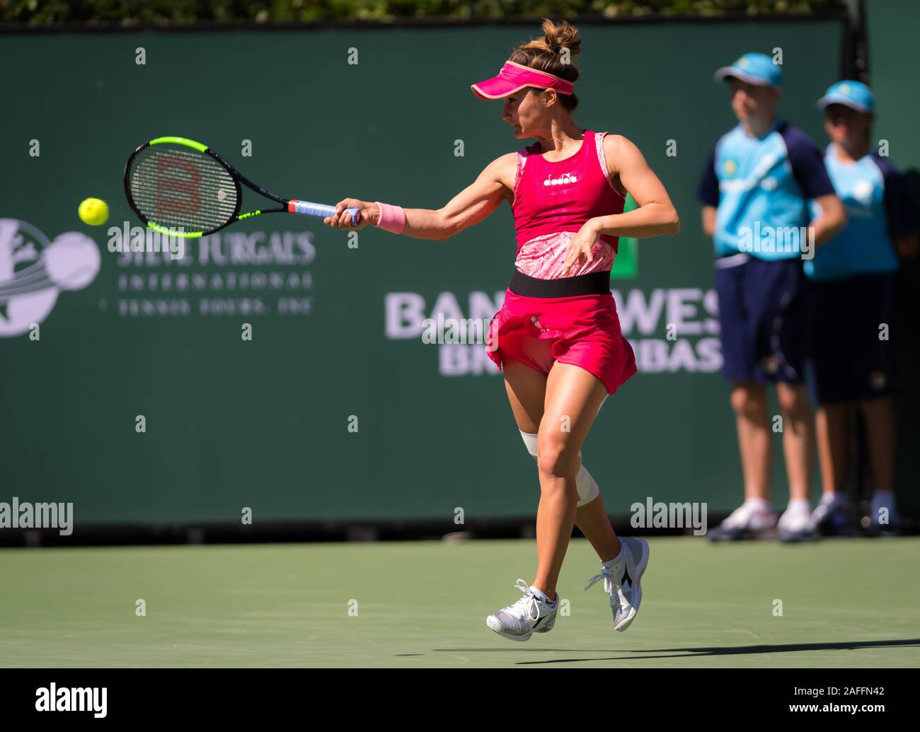 Lauren Davis of the United States in action during her second-round ...