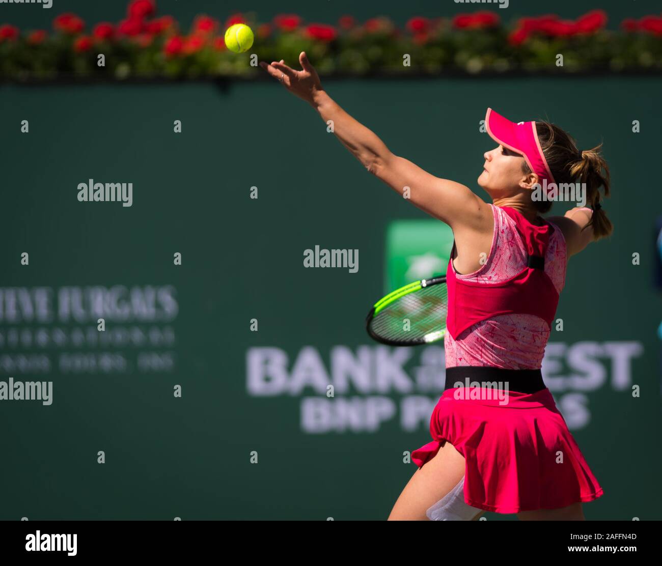 Lauren Davis of the United States in action during her second-round ...