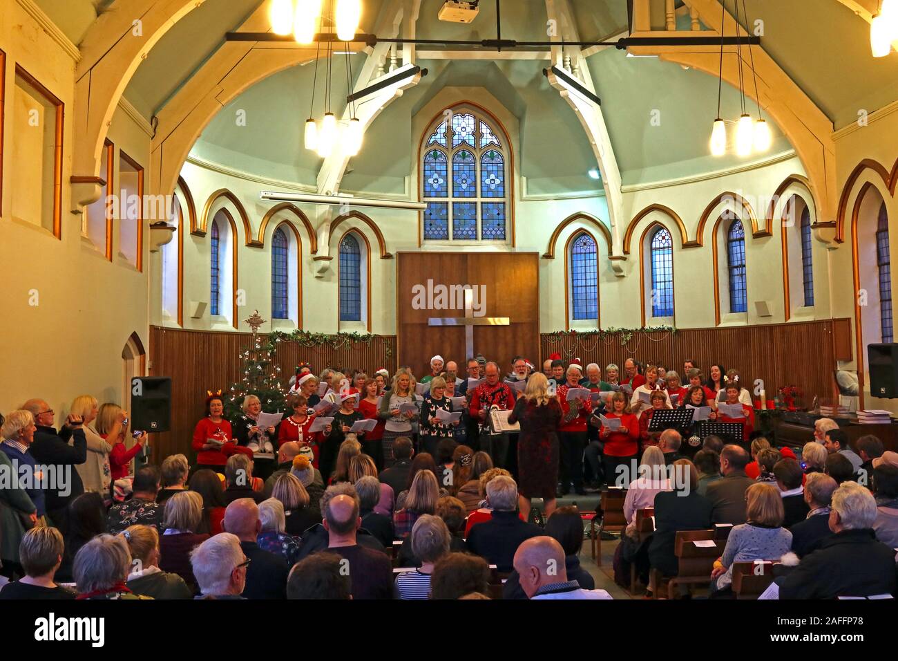 The Big Sing, part of, Lymm Victorian Weekend, Warrington, Cheshire ...
